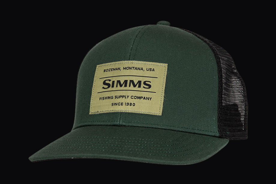 Simms Original Patch Trucker Caps + Beanies Bekleidung Fliegenfischen