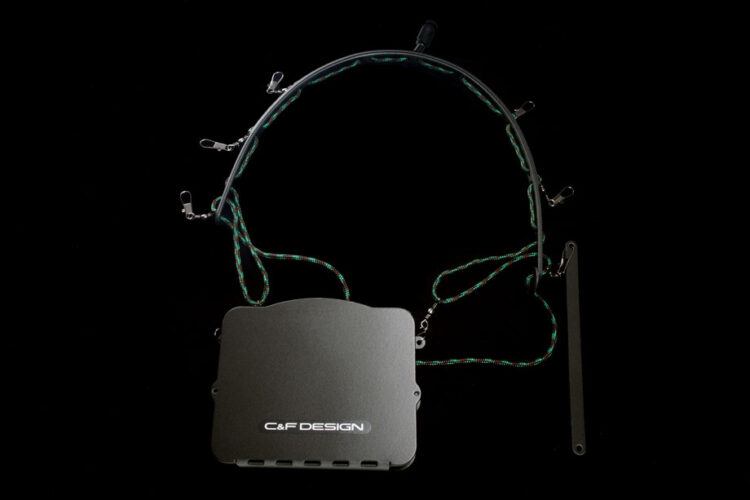 C&F Lanyard with Universal System Fly Patch Fliegenfischen